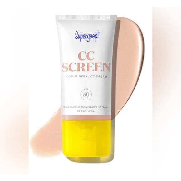 Supergoop! | Skincare | Supergoop Cc Screen 0 Mineral Cc Cream Spf 50 ...